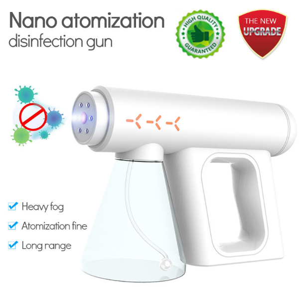 China Electric Sanitizer Sprayer Disinfects Blue Light Nano Steam Spray ...