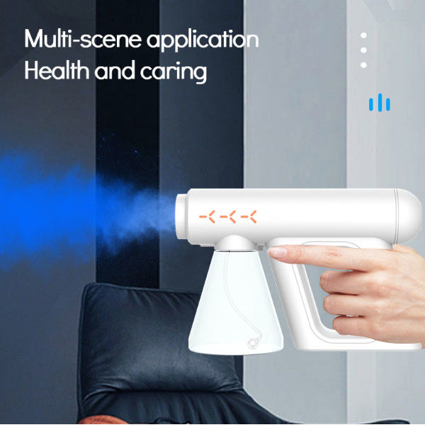 China Electric Sanitizer Sprayer Disinfects Blue Light Nano Steam Spray ...