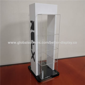 China Custom plastic acrylic counter display stand with compartents on ...