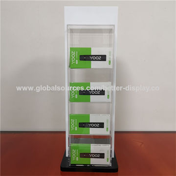 China Custom plastic acrylic counter display stand with compartents on ...