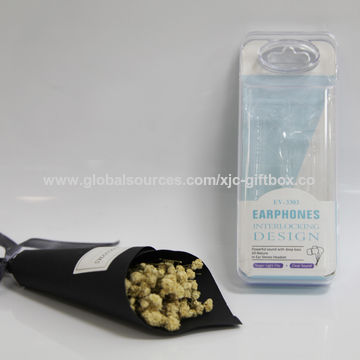 China Function custom plastic clear earphone acrylic boxes with PVC ...