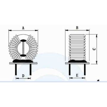 China Filters common mode chokes toroidal coils inductor audio EMC ...