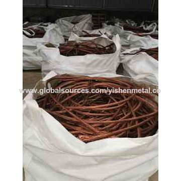 China Copper Wire Scrap99.99%/Copper Millberry99.96% With China Origin ...