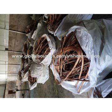 China Copper Wire Scrap99.99%/Copper Millberry99.96% With China Origin ...
