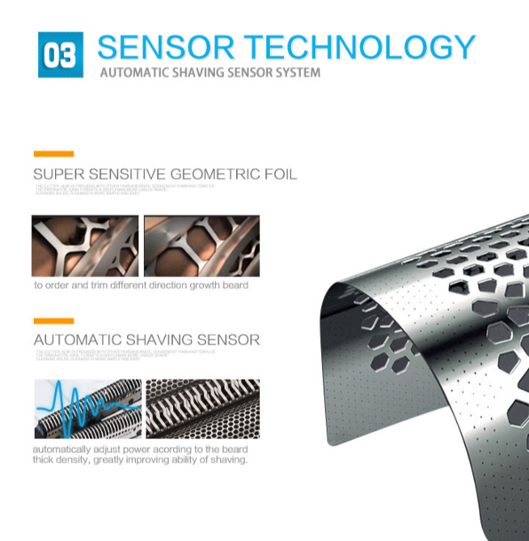 China High speed Maglev linear motor man shaver men beard Trimmer Wet ...