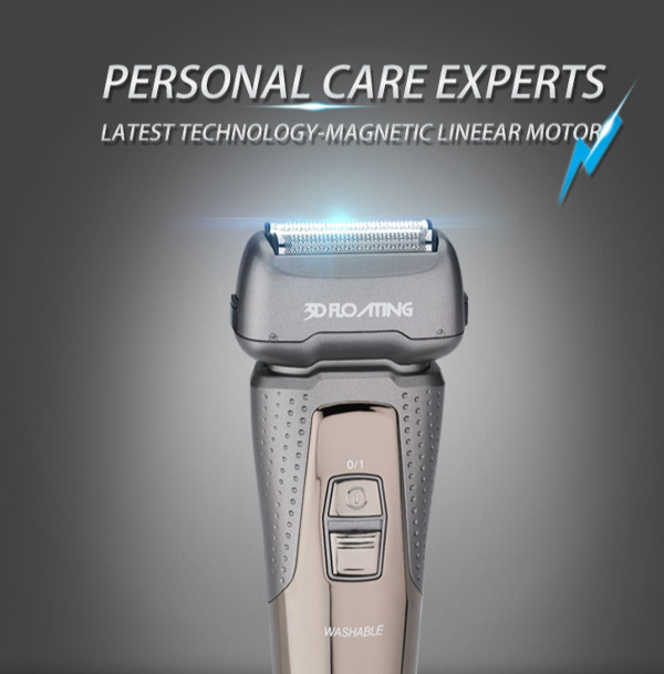 China High speed Maglev linear motor man shaver men beard Trimmer Wet ...