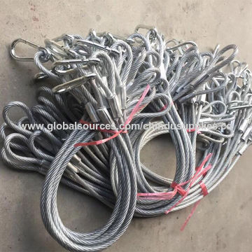 China Wire Rope Sling, Made of Galvanized Steel and Stainless Steel ...