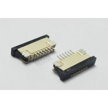 China FPC Connectors 1.0mm Upper Contact type 6pin factory wholesale ...