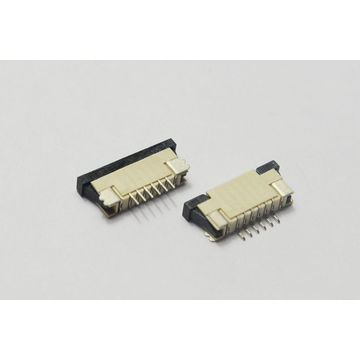 China FPC Connectors 1.0mm Upper Contact type 6pin factory wholesale ...