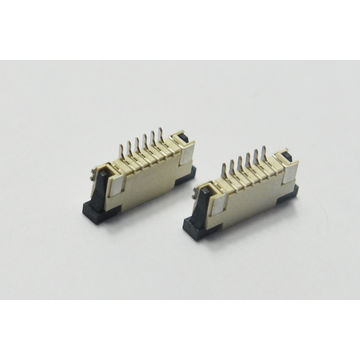 China FPC Connectors 1.0mm Upper Contact type 6pin factory wholesale ...