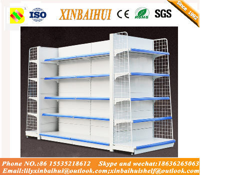 China Medium duty storage warehouse 4-tier shelf racks on Global ...