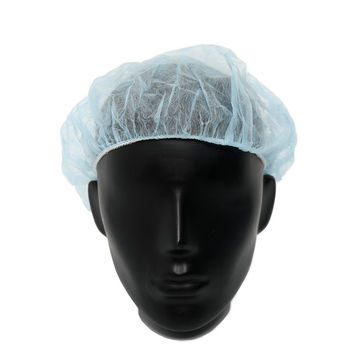 China Disposable non woven PP SMS medical bouffant doctor cap elastic ...