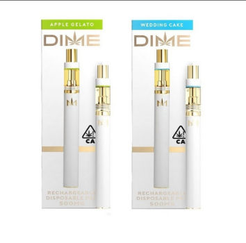 China Child Proof 510 Ceramic Atomizer CBD Disposable Vape Pen Dime ...