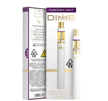 China Child Proof 510 Ceramic Atomizer CBD Disposable Vape Pen Dime ...