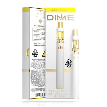 China Child Proof 510 Ceramic Atomizer CBD Disposable Vape Pen Dime ...