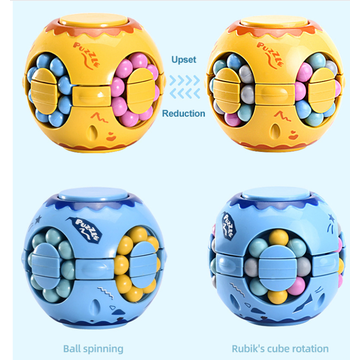China Creative Jigsaw Unzip Jigsaw Puzzle Little Magic Bean IQ Rotating ...