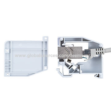 China DIN Rail Adapter for RJ45 Inline Coupler on Global Sources,DIN ...