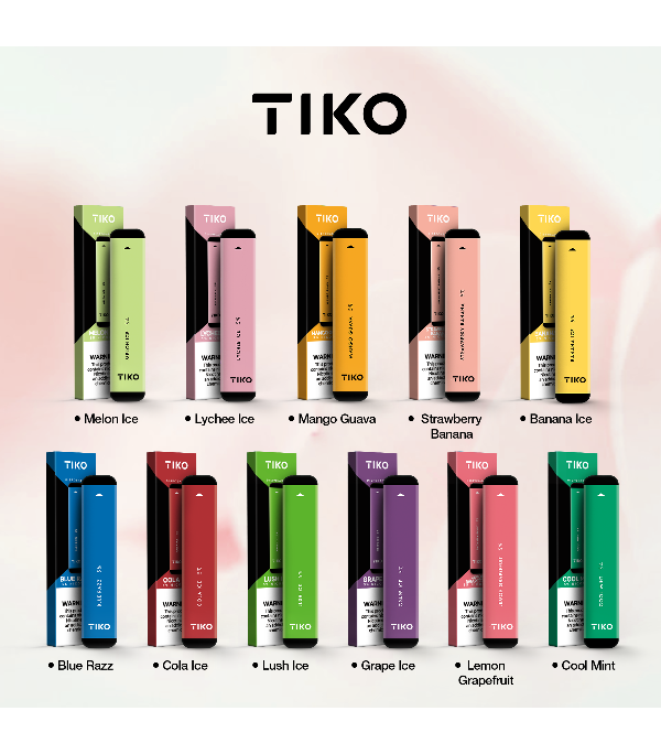 China 400 Puffs Colorful Mini TIKO Disposable Vape Pod on Global ...