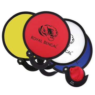 China Promotional Round Foldable Nylon Fan on Global Sources,Fan