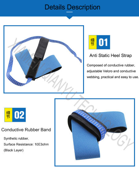 China Synthetic Rubber Anti Static Wrist Straps Used in Workshop on ...