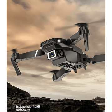 China UAV Aircraft HD 4k Dual Camera Aerial Camera Four-axis Folding ...