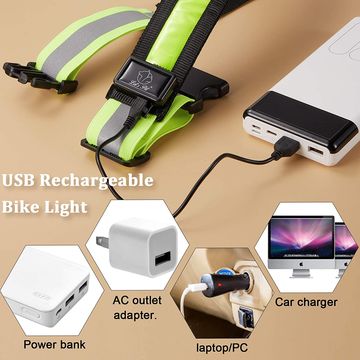 China LED Reflective Belt Rechargeable Waist Belt Visibility Reflective ...