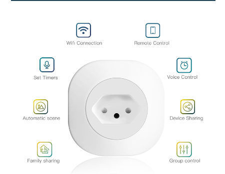 China Smart Home Socket Wireless Remote Control Electrical plug Wifi ...