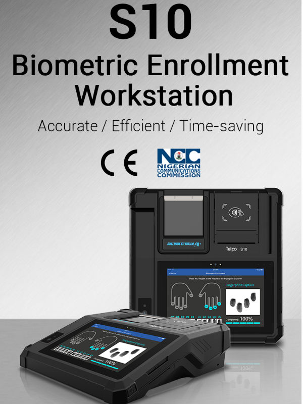 China S10 FAP60 4-4-2 fingerprint scanner population enrollment device ...