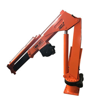 China Lifting 1 ton Boat Ship Deck Provision Crane Supplier on Global ...
