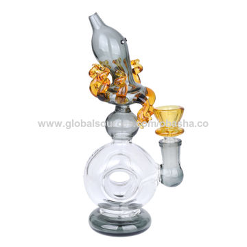 China Factory Glass Hookah Smoking Water Pipe Glass Bongs Filter ...