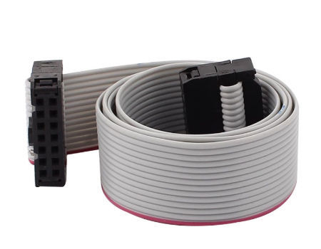 China IDC Wire Electrical Cable Assembly 2.54mm Pitch flat Ribbon Cable ...