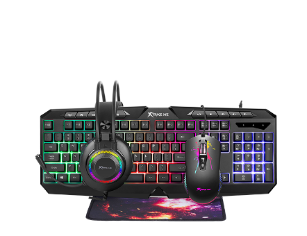 China XTRIKE ME best Seller Optical RGB gaming comb 4 in 1 gaming set ...