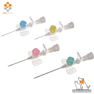 China Pet use sterilized Disposable IV cannula veterinary hospital on ...