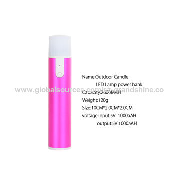 China LED Lamp Power Bank for Traveling & Camping on Global Sources ...