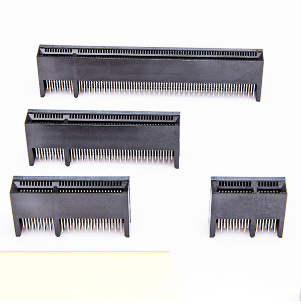 China X4 64pin PCI-E 90 degree angle connector gold plated 15u LCP on ...