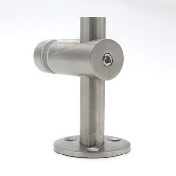 China Glass to wall frameless glass door clamp stainless steel glass ...