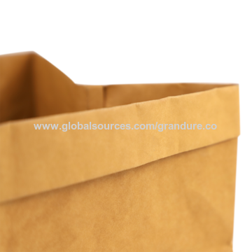China FSC Kraft paper bag Eco-friendly paper bag washable kraft paper ...