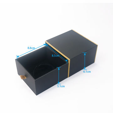 China Drawer Square Black Plastic Velvet Custom Jewelry Bangle ...