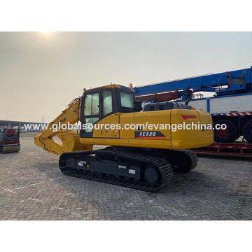 China SHANTUI brand 22 ton hydraulic crawler excavator SE220 on Global Sources,crawler excavator ...