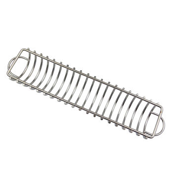 China Stainless Steel BBQ Rib Rack, Non-stick Rib Roast Rack, Rib ...