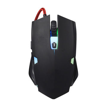 China Professional 6D wired gaming mouse with driver ergonomic RGB PC ...