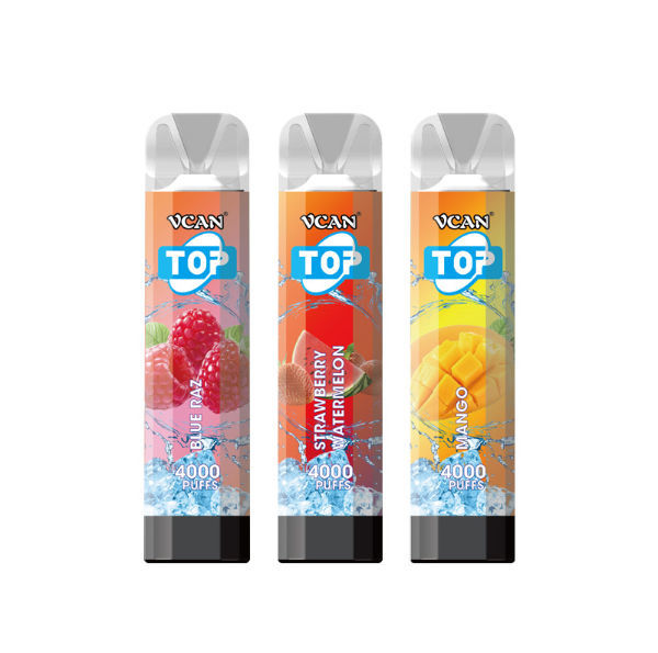 China Hot Selling Authentic Vcan Top 4000 Puffs Rechargeable Disposable ...