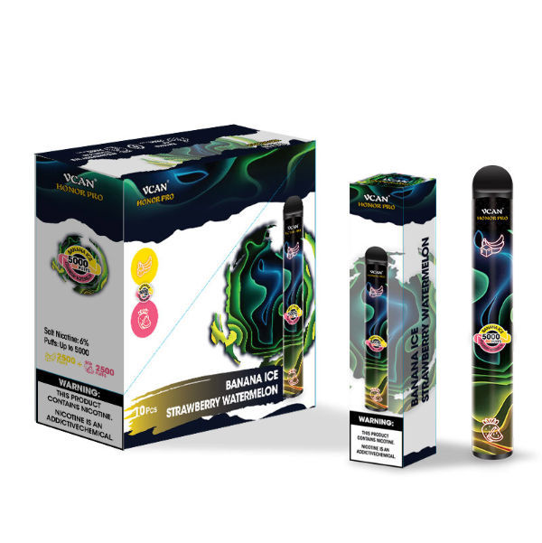 Wholesale Vcan Honor Pro 5000 Puffs 2-in-1 Original Disposable ...