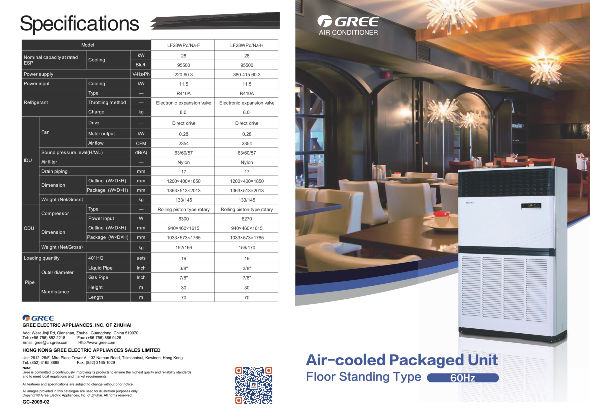 Gree air-cooled package-type air conditioner Industrial Air Conditioner ...