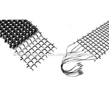 China High Brightness P100 Full Color RGB Outdoor LED Mesh Screen on ...