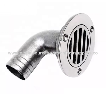 China Wholesale 316 Stainless Steel Marine Weldable Cockpit Drain For ...
