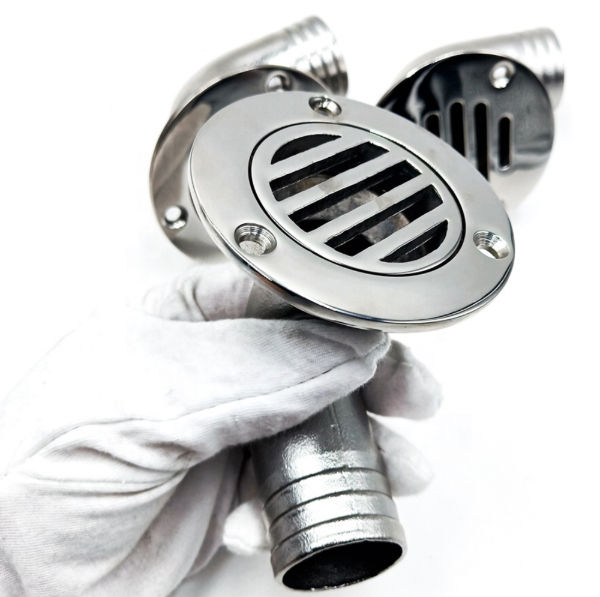 China Wholesale 316 Stainless Steel Marine Weldable Cockpit Drain For ...