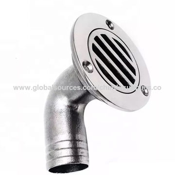 China Wholesale 316 Stainless Steel Marine Weldable Cockpit Drain For ...
