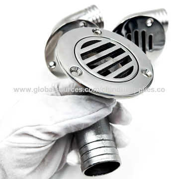 China Wholesale 316 Stainless Steel Marine Weldable Cockpit Drain For ...