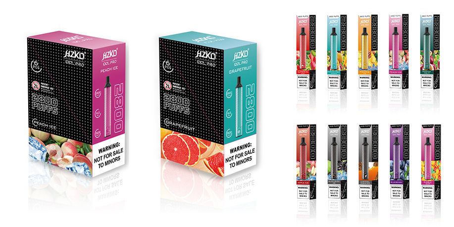 China HZKO IDOL Pro Disposable Pod Device Kit E cigarettes 2800 Puffs ...